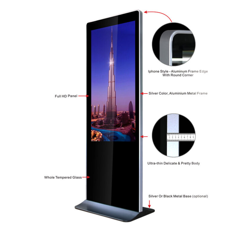 » Floor Standing Advertisement Kiosk