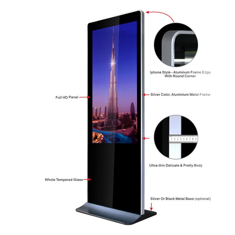 » Floor Standing Advertisement Kiosk